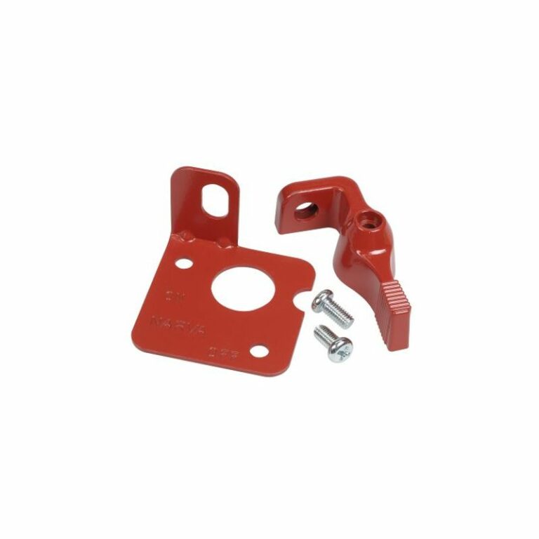 Battery Isolator Red Lockout Lever Kit | Red Shed