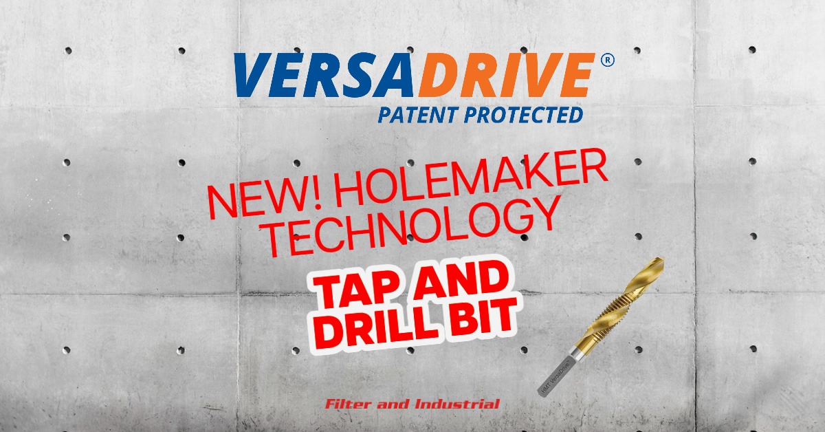 Versadrive Tap and Drill Bit - Product Video Overview | Red Shed